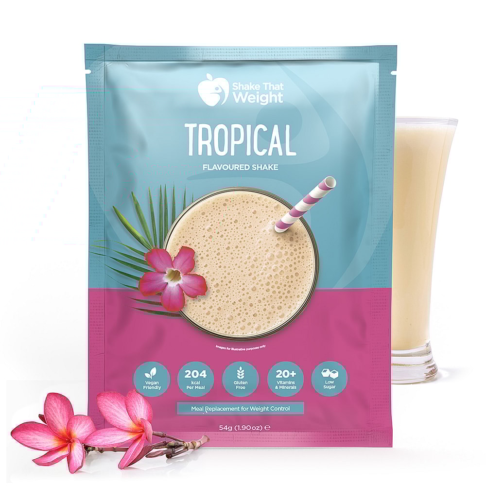 Vegan Diet Meal Replacement Shake - Tropical Flavor