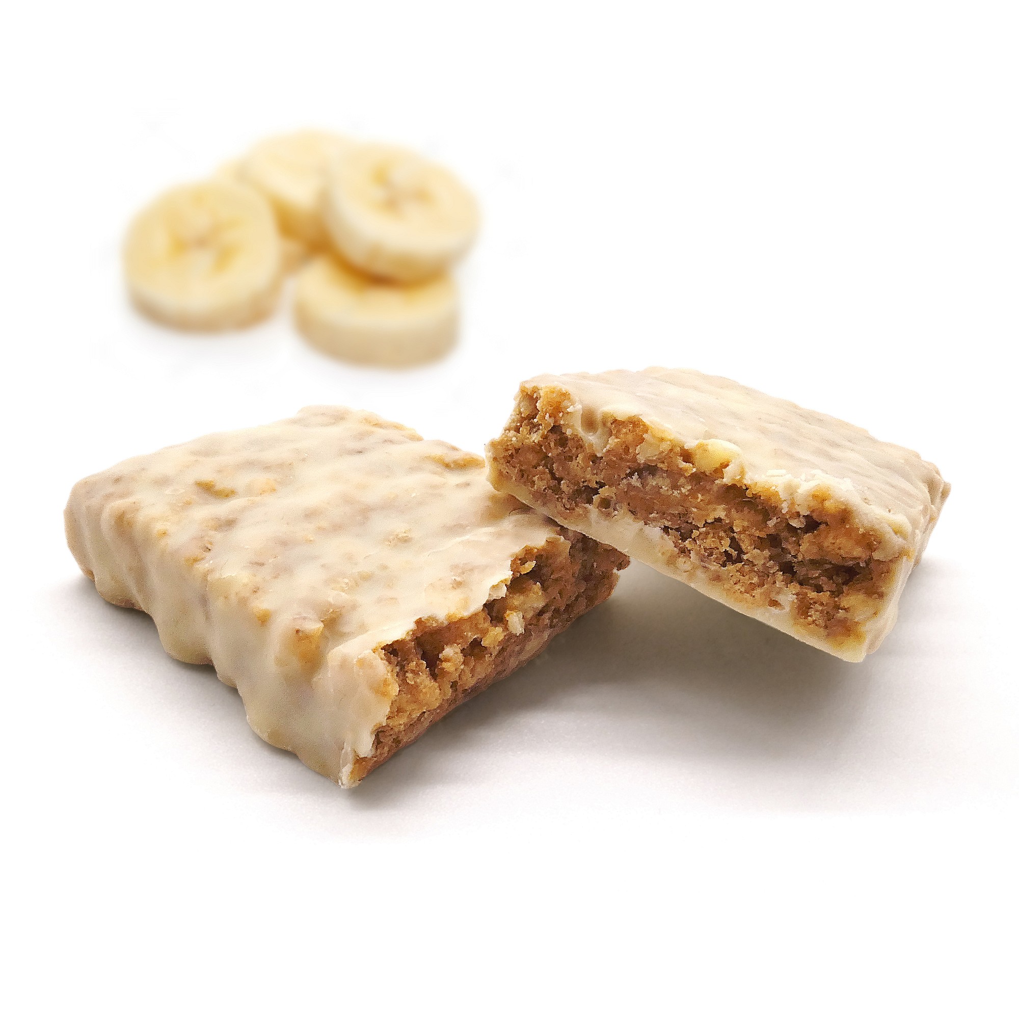 Crispy White Chocolate & Banana Meal Bar | Shake That Weight