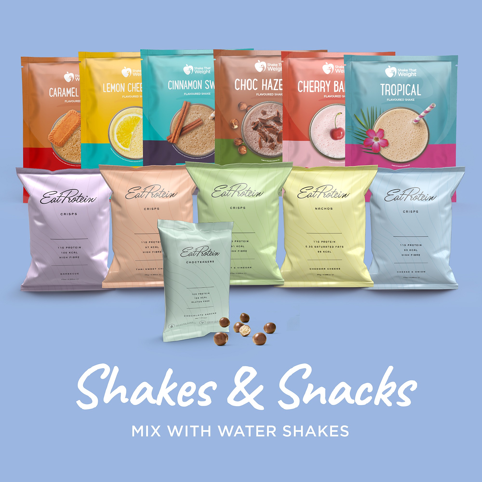 56x Shakes & Snacks Bundle | Shake That Weight