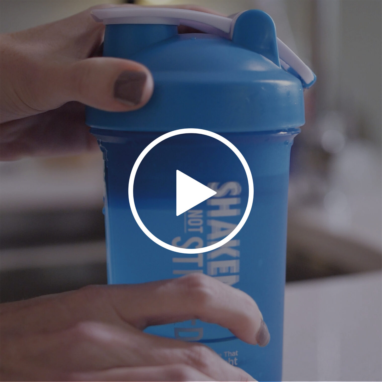 Strawberry Diet Protein Shake - 100% Nutrition | Shake That Weight