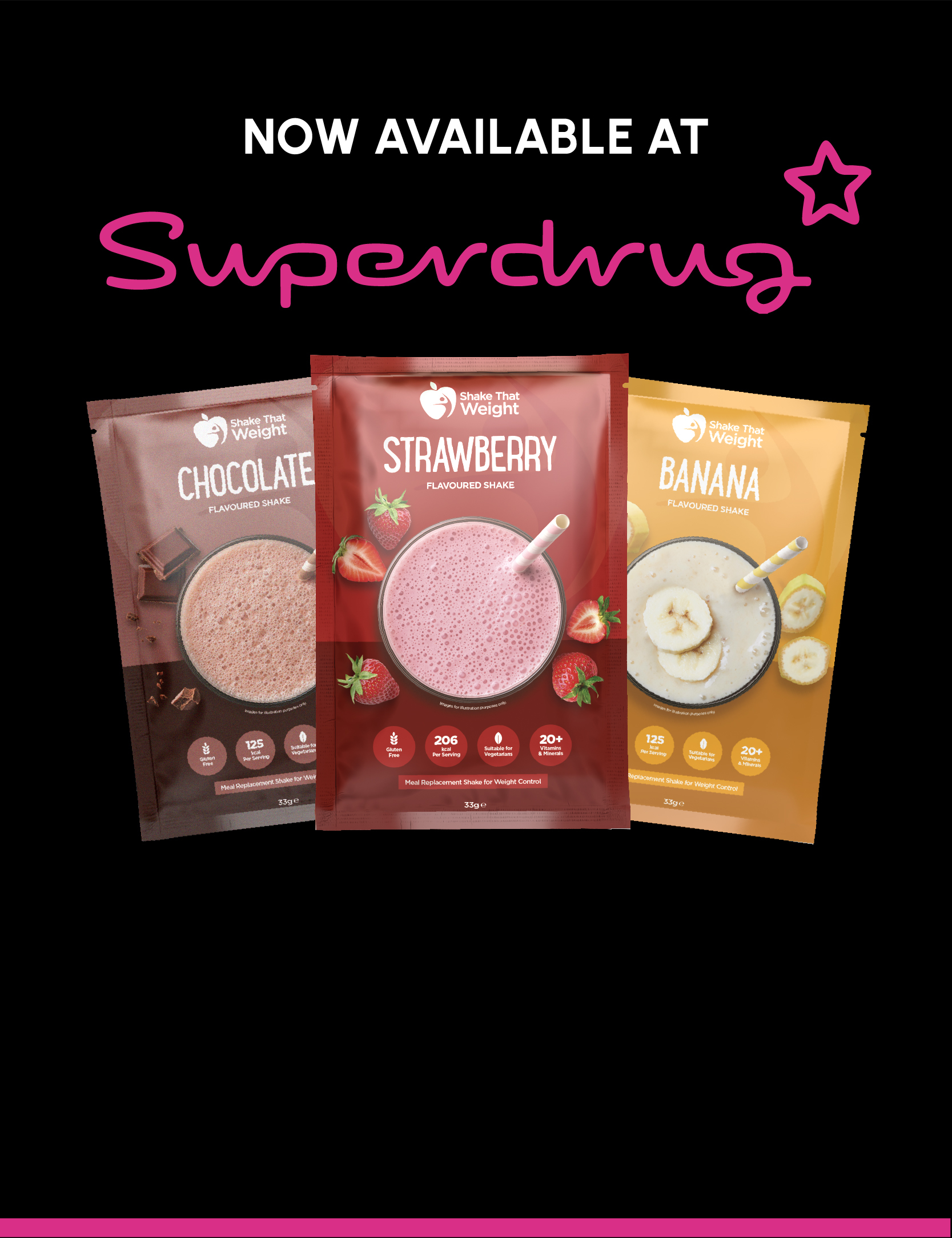 Shake That Weight - Meal Replacements for Weight Loss | 100% Nutrition